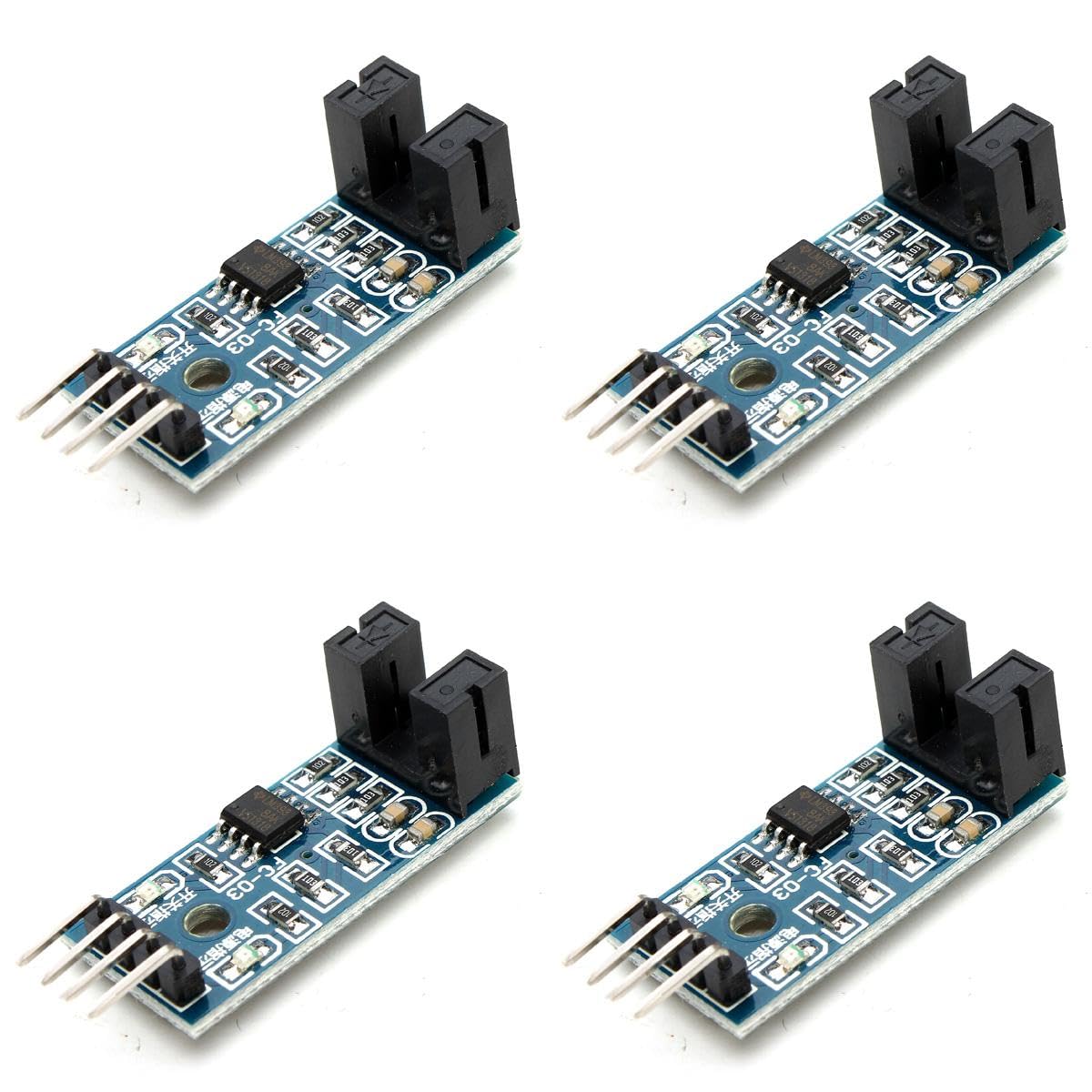 (4 pc) Pro3D Optical slot speed measuring sensor for Programming Board ...