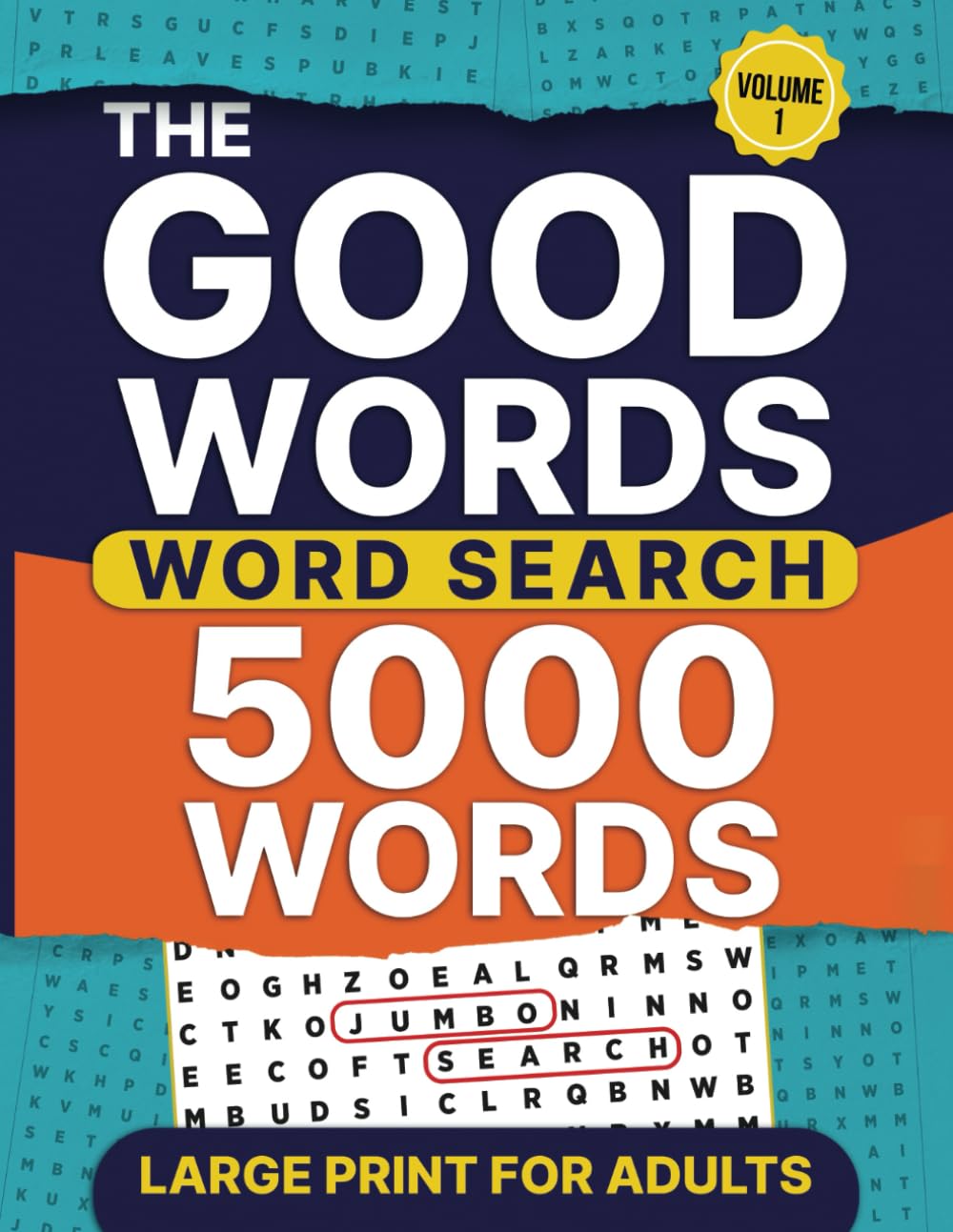 The Good Words Vol. 1 – Word Search Books For Adults: Large Print For ...