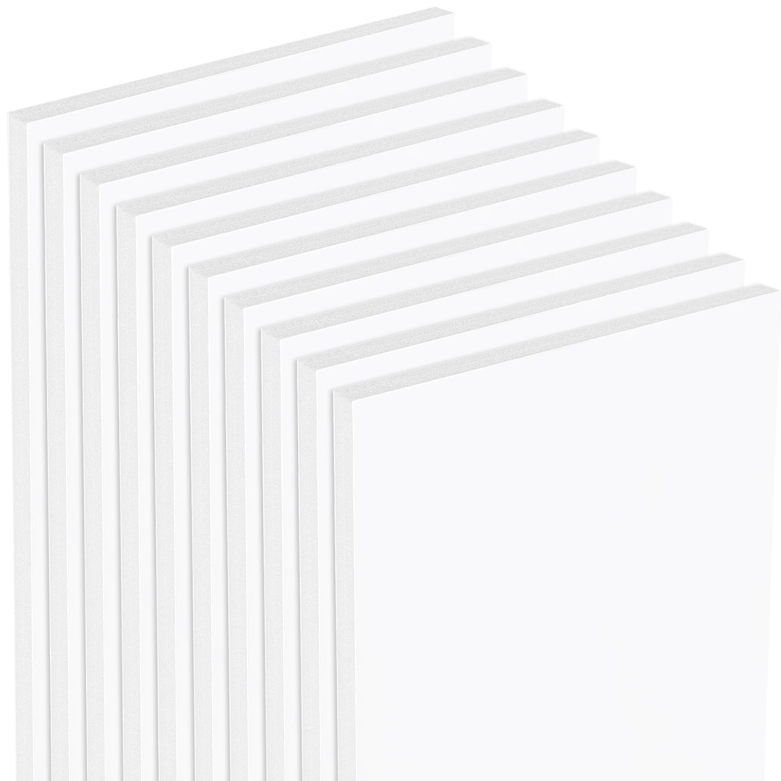 Snapklik.com : Mat Board Center, Pack Of 10 8x10 Foam Board, 1/8" Thick ...