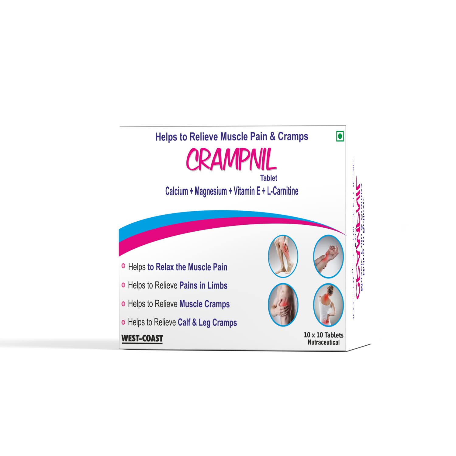 WEST-COAST Crampnil Tablets helps to relieve muscle pain, joint pain ...