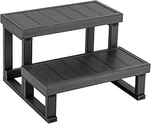 Amazon.com: Hot Tub Steps, Upgrade Universal Polystyrene Spa Steps, Fit ...