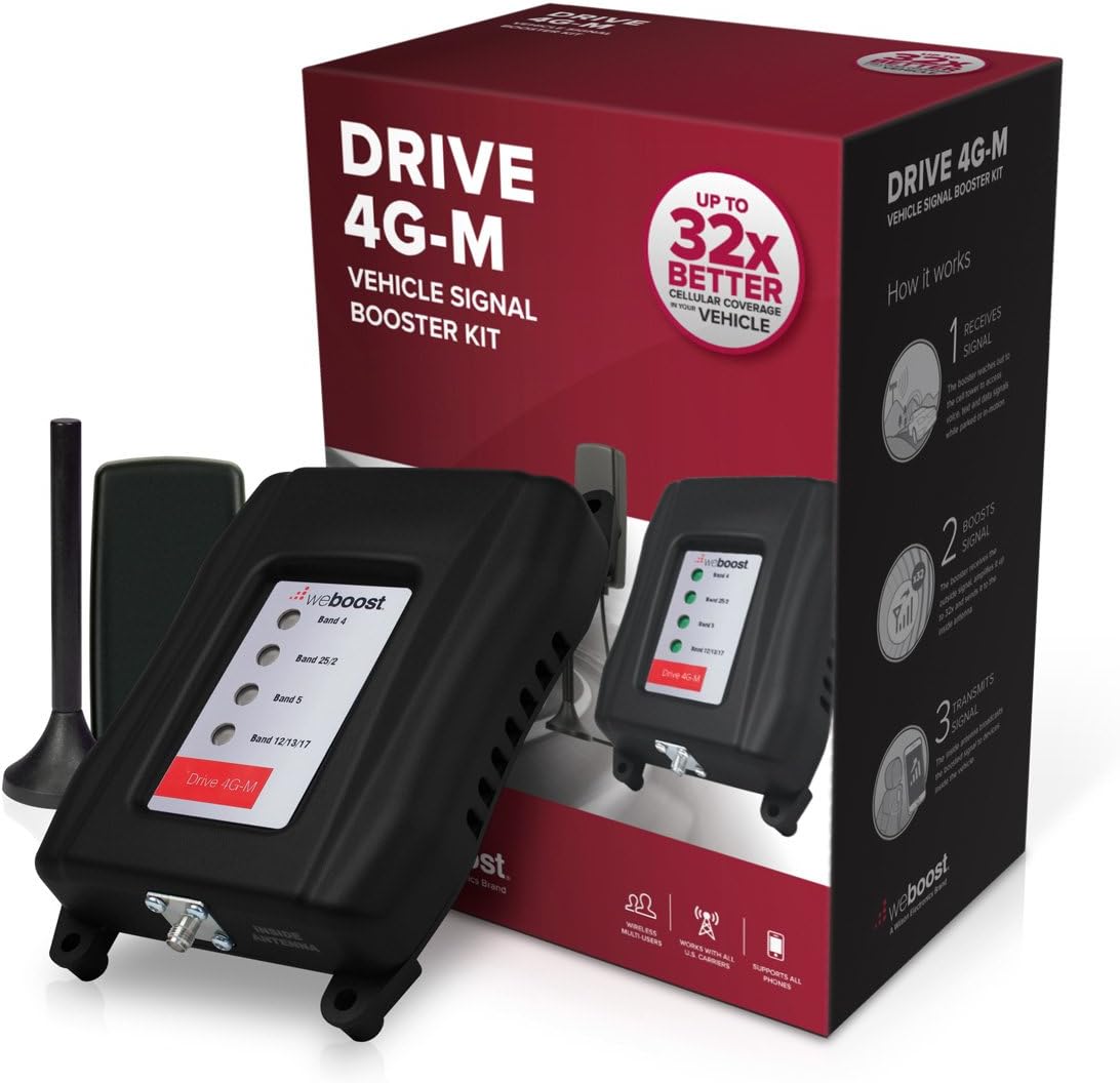 Amazon.com: weBoost Drive 4G-M (470121) Cell Phone Signal Booster for ...