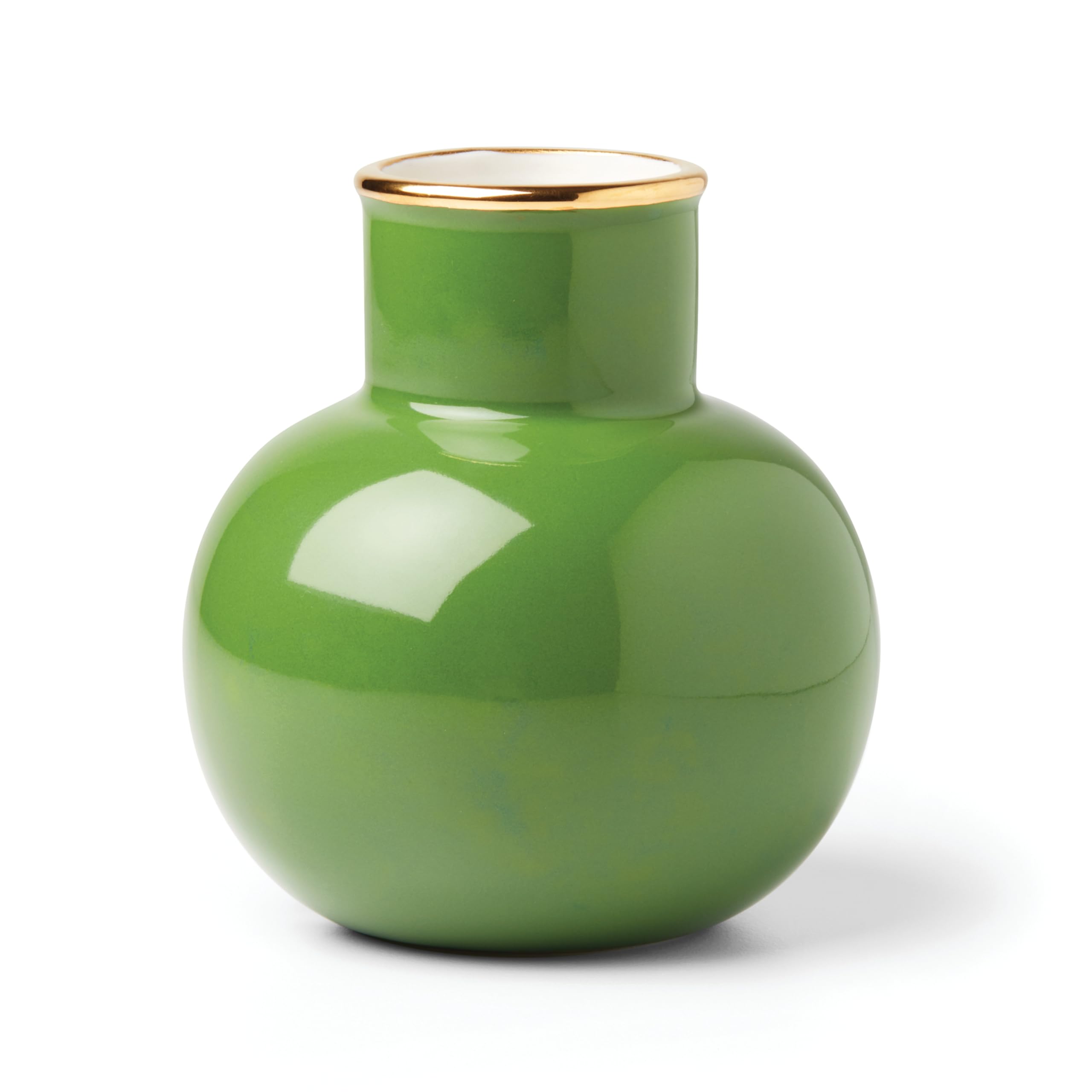 Amazon.com: Kate Spade New York Green Make It Pop Small Vase, 0.68 ...