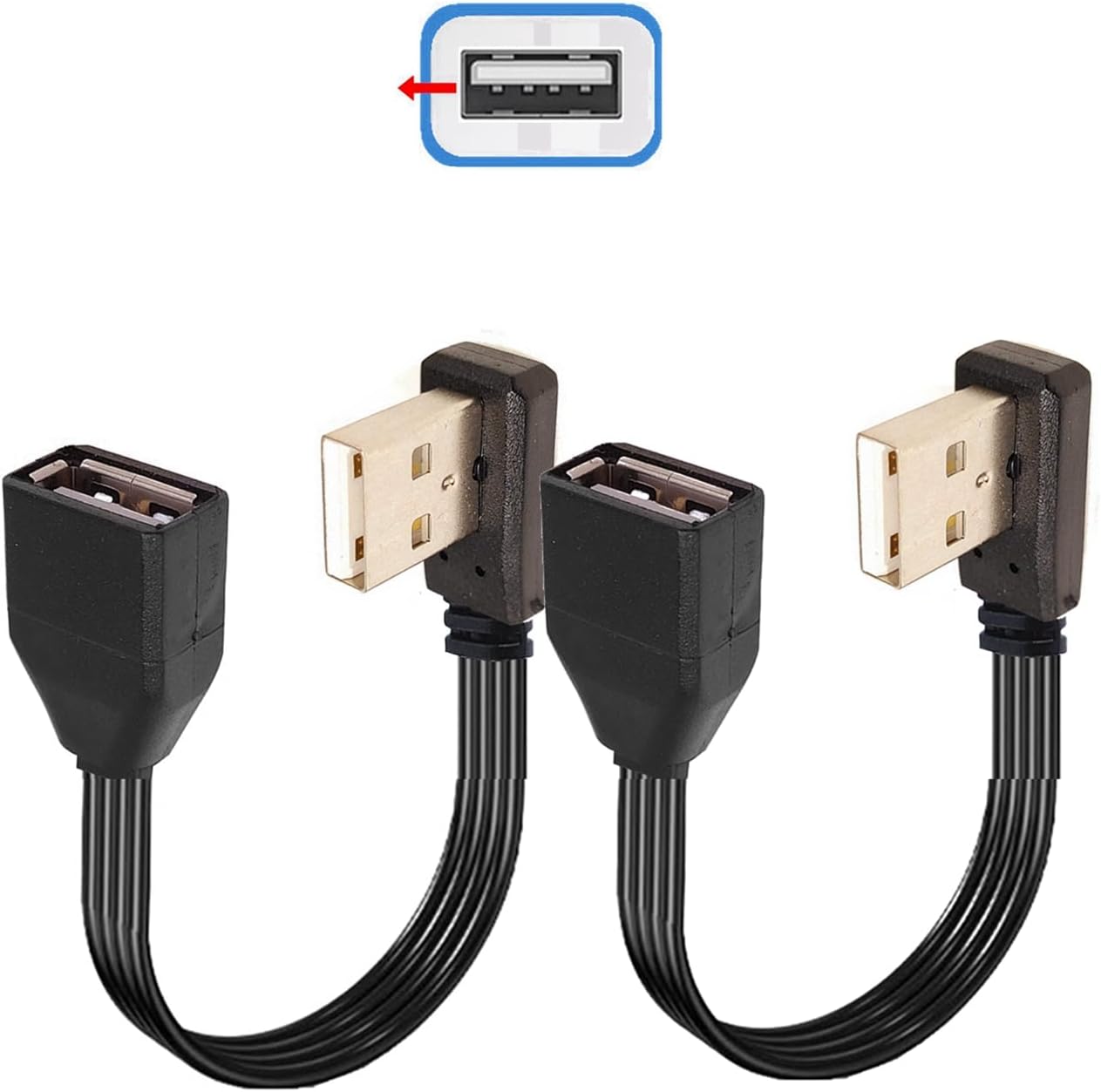 Amazon.com: Oxsubor SuperSpeed USB 3.0 Male to Female Extension Data ...