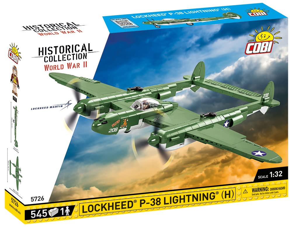 Buy COBI Historical Collection: World War II Lockheed P-38 Lightning (H ...