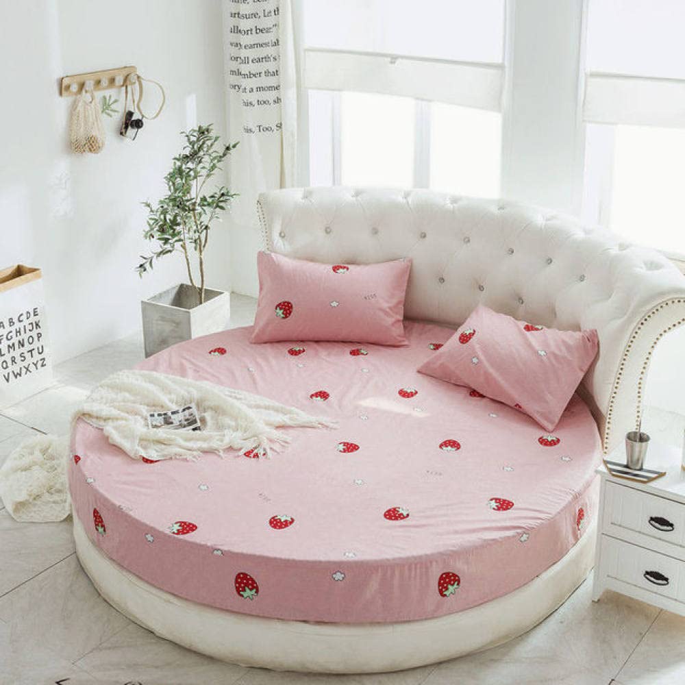 Round Bed Cover Cheap NEW Solid Color Fitted Sheet Waterproof Mattress