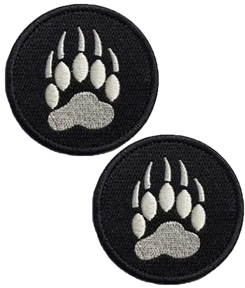 Amazon.com: Bear Claw Tracker PAW Patch Hook and Loop Tactical Morale ...
