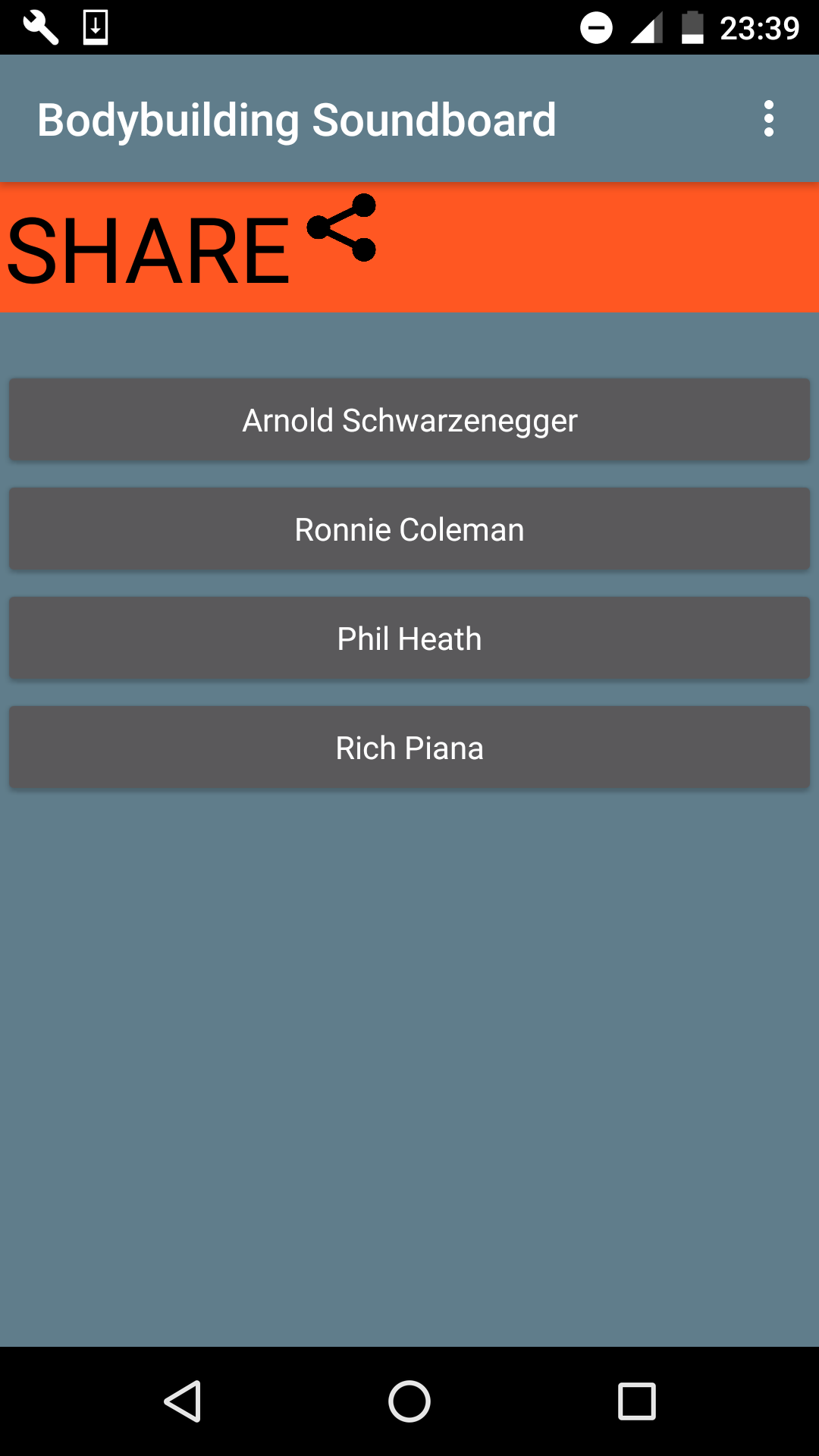 Bodybuilding Soundboard - App on Amazon Appstore