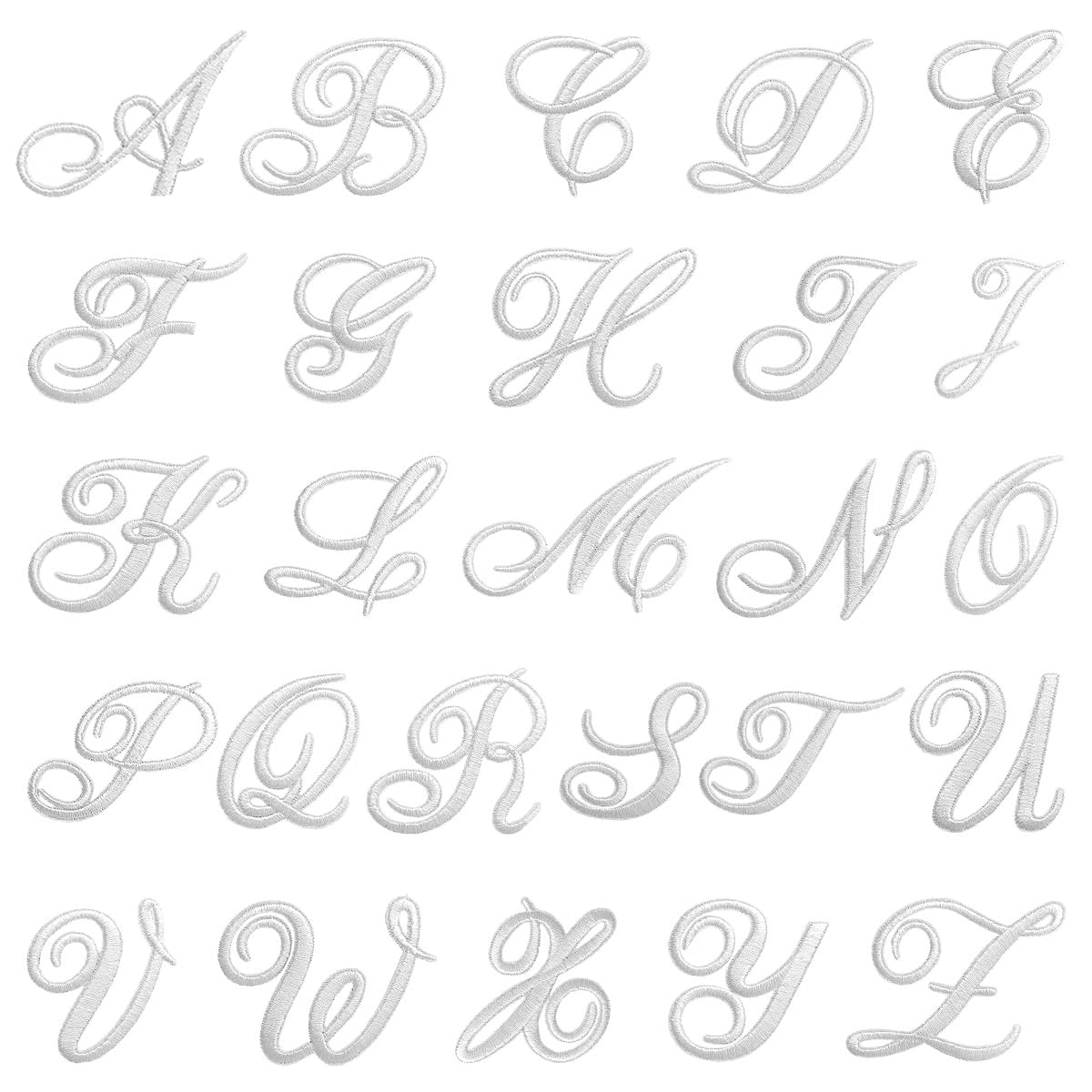 Letters In Cursive A Z Handwriting Alphabet A Z Vector Images