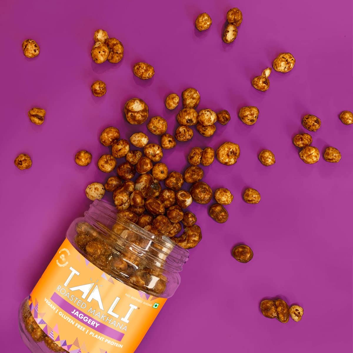 Buy Taali Roasted Makhana, Jaggery, Sweet Ayurvedic Superfood Snack ...