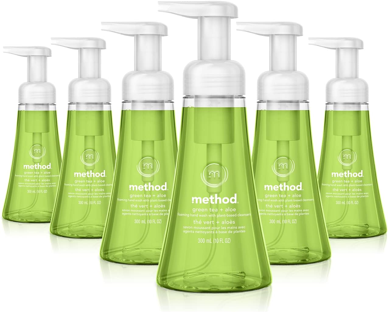 Amazon.com: Method Foaming Hand Soap, Green Tea + Aloe, Biodegradable ...