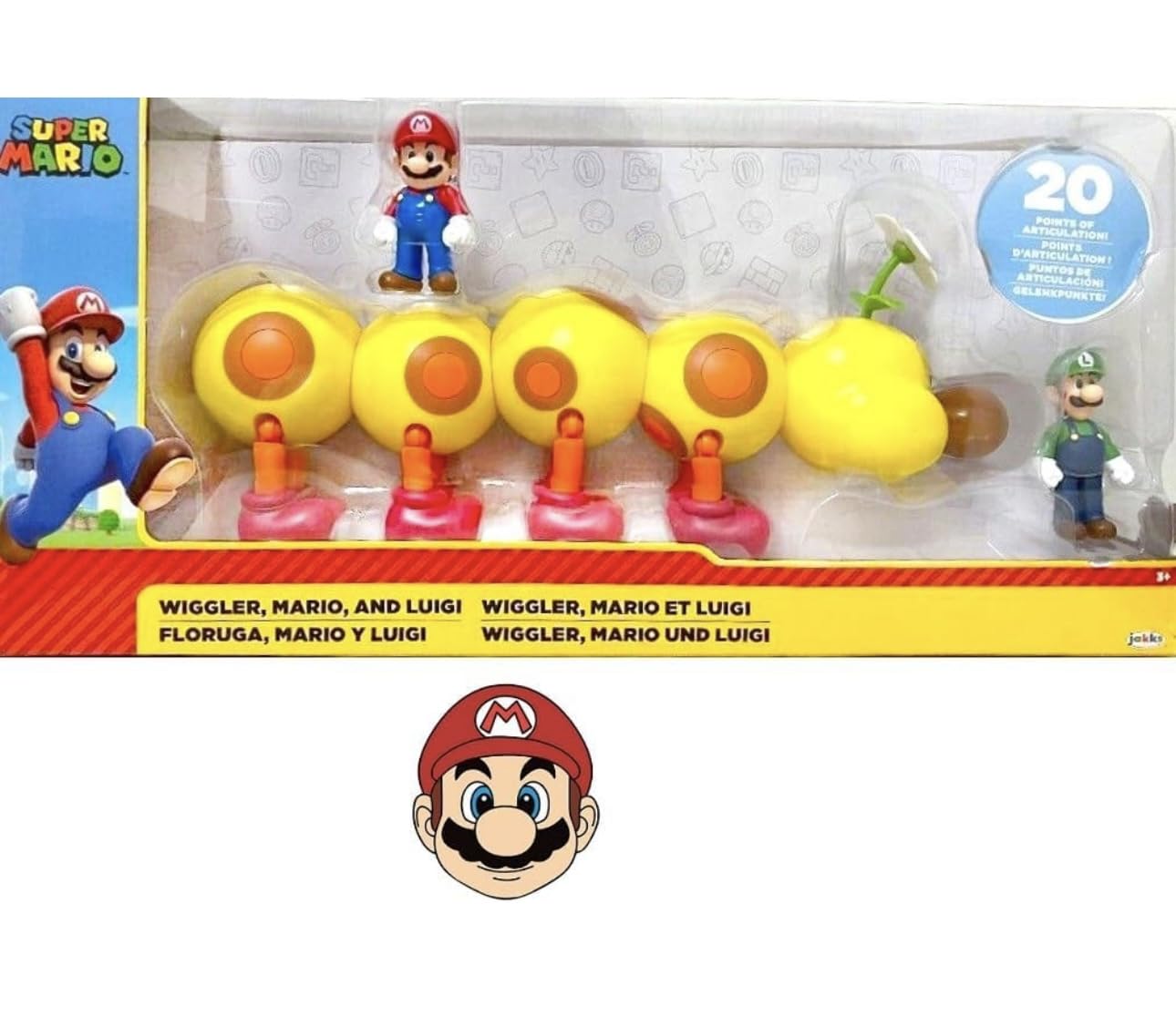 Wiggler Mario 3D Geprinte Wiggler. Mario Kart Hot Wheels Serie.