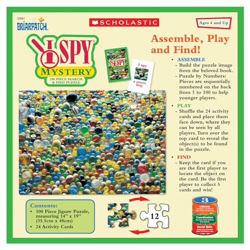 University Games 33861 I Spy Mystery 100 Piece Puzzle – BigaMart