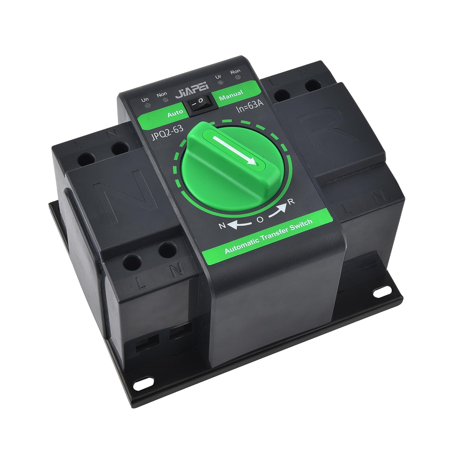 Snapklik.com : 110V 50/60Hz 2P 63A ATS Dual Power Automatic Transfer Switch
