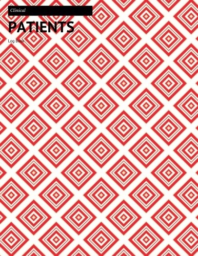 Amazon.com: Clinical Patients Log Book: Red Daily Appointment Logbook ...