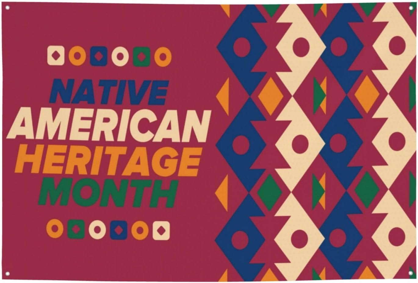 Amazon.com: Native American Heritage Month Indigenous Pride Backdrop ...