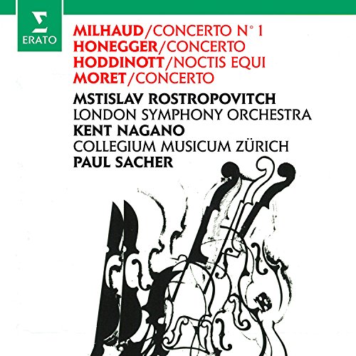 Play Milhaud, Honegger, Hoddinott & Moret: Works for Cello and ...