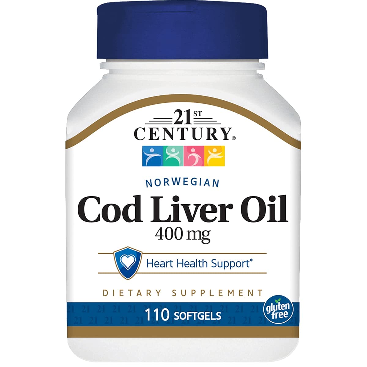 Amazon.com: 21st Century Norwegian Cod Liver Oil 110 Sgels : Health ...