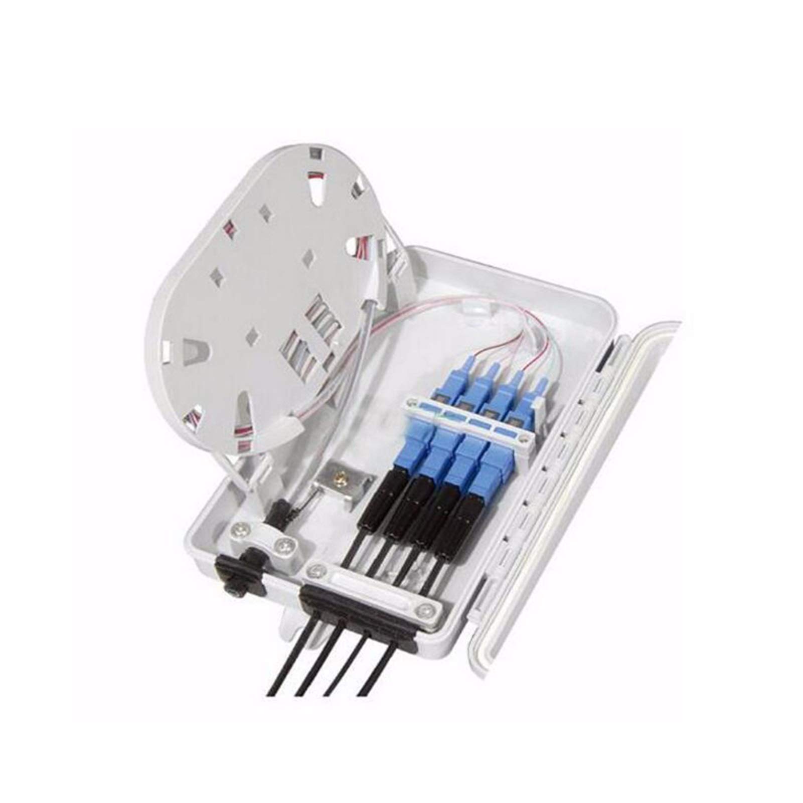 Buy YUNSI Optical Fiber Accessories FTTH 4F Core Fiber Optic ...