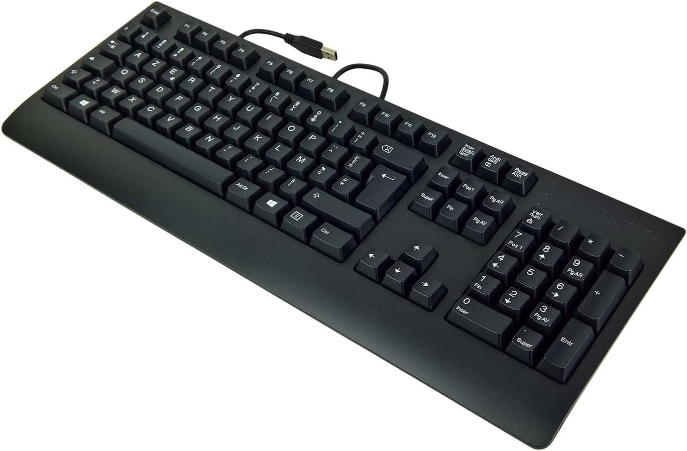 Amazon | Lenovo 4X30M86890 keyboard USB French Black | Lenovo | パソコン用 ...