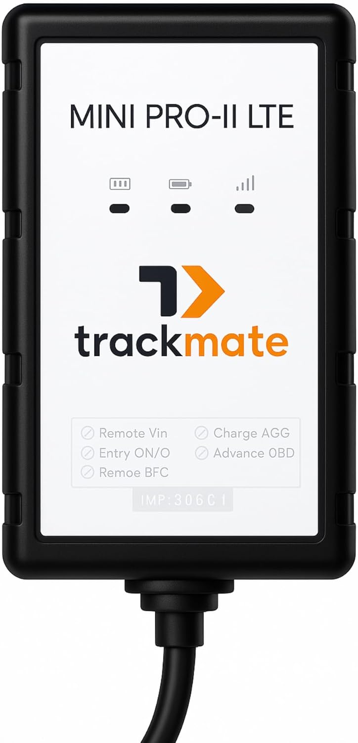 Amazon.com: TrackmateGPS Mini PRO II LTE 4G GPS Tracker for Vehicles, Motorcycles, Trucks ...