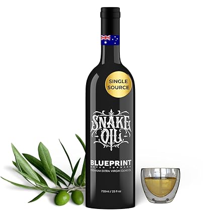 Amazon.com : Blueprint Bryan Johnson Extra Virgin Olive Oil - Cold ...