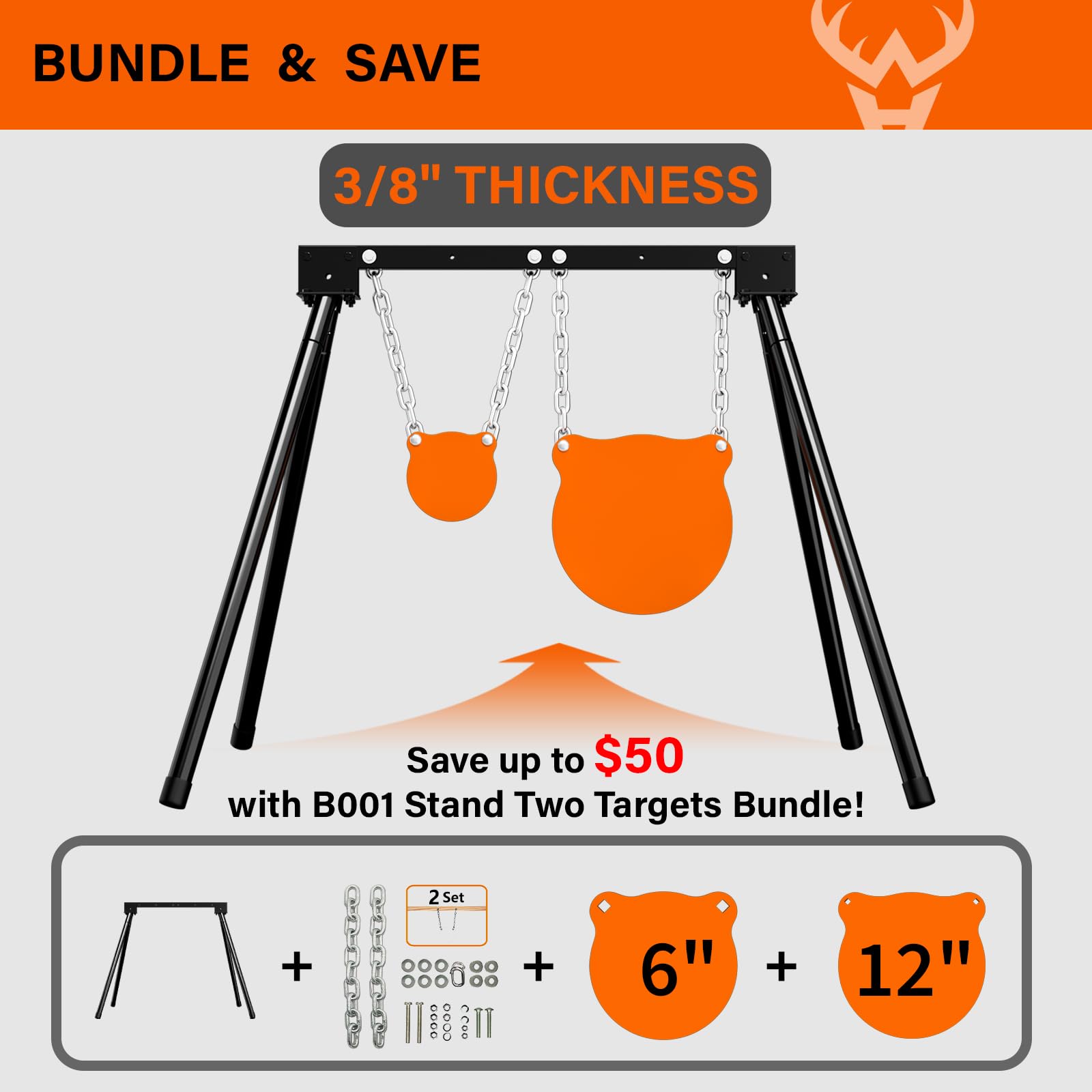Snapklik.com : Highwild AR500 Steel Targets System 3/8 Inch Thick ...