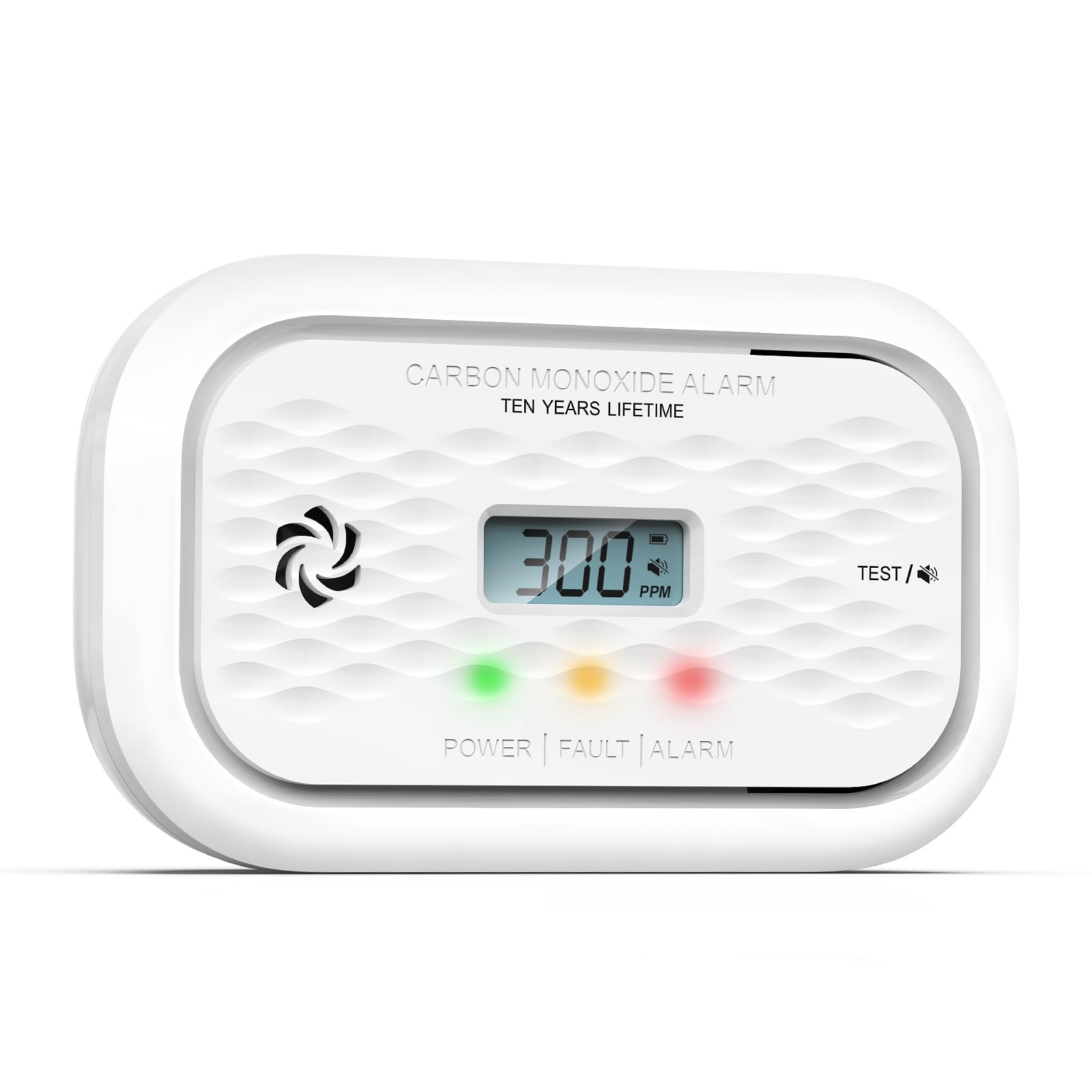 Carbon Monoxide Detector 10 Year Sensor and Battery, CO Detector CO ...