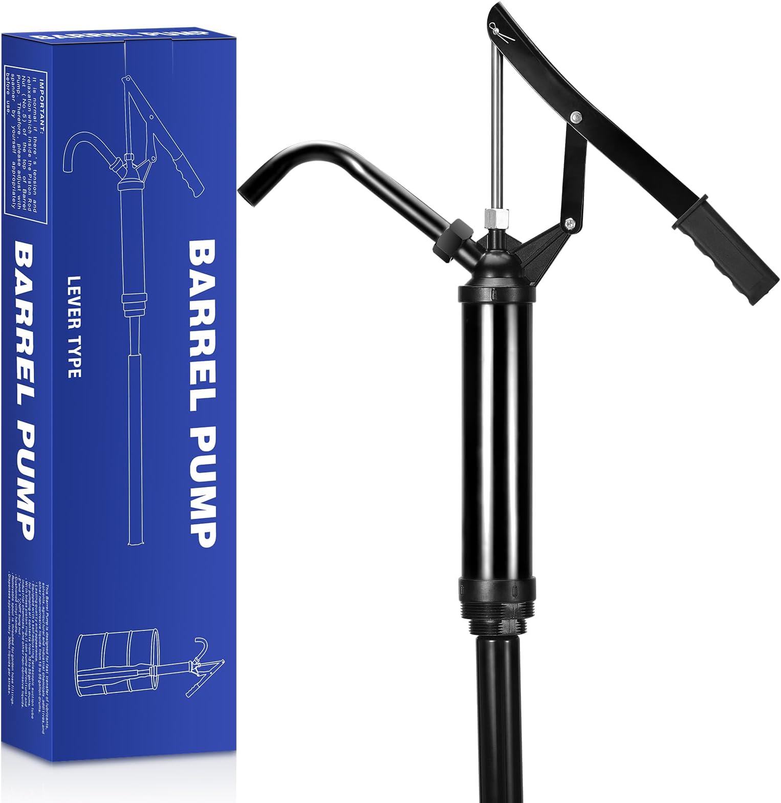 Amazon.com: 55 Gallon Drum Pump, Lever Action Barrel Pump, Heavy Duty ...