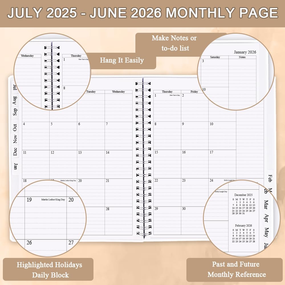 Snapklik.com : 2025-2026 Planner - Planner 2025-2026 From July 2025 ...