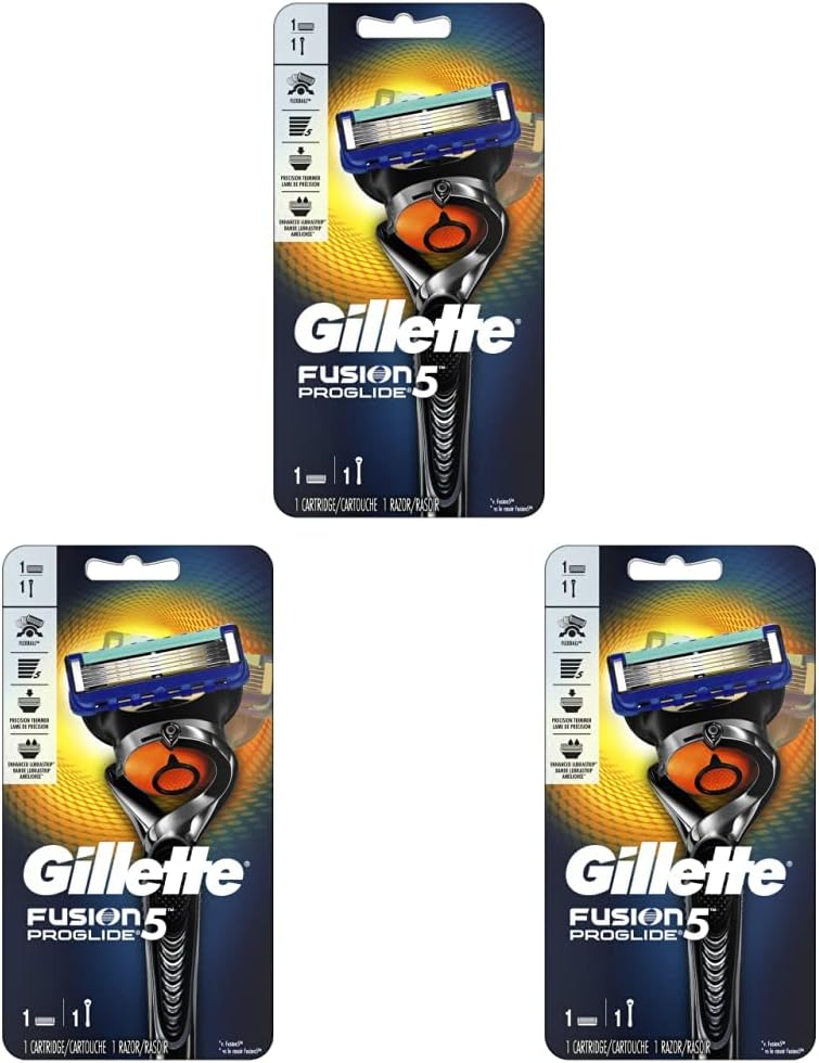 Amazon.com: Gillette Fusion Proglide Manual Men's Razor With Flexball ...