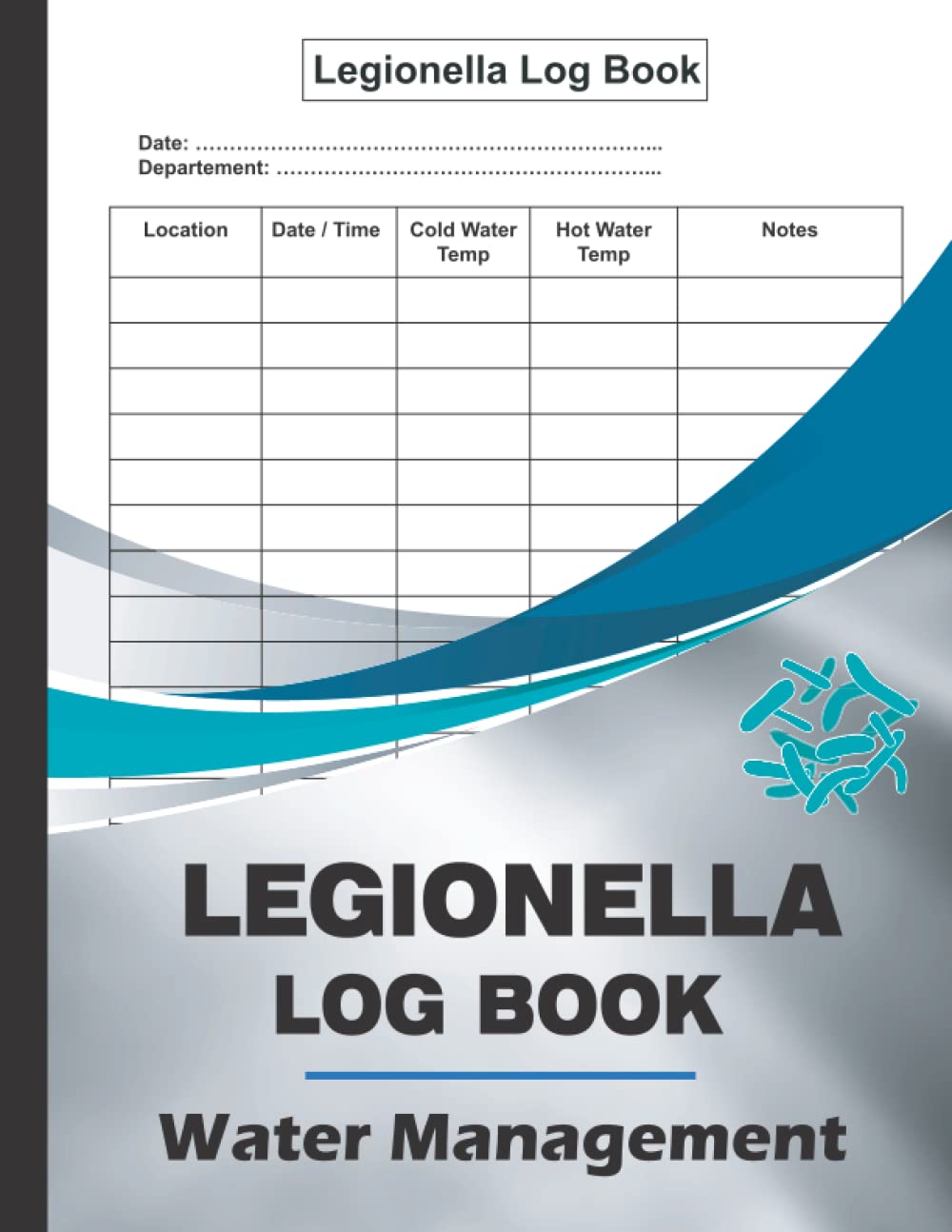 Buy Water Management Legionella Log Book: Management of Legionella in ...