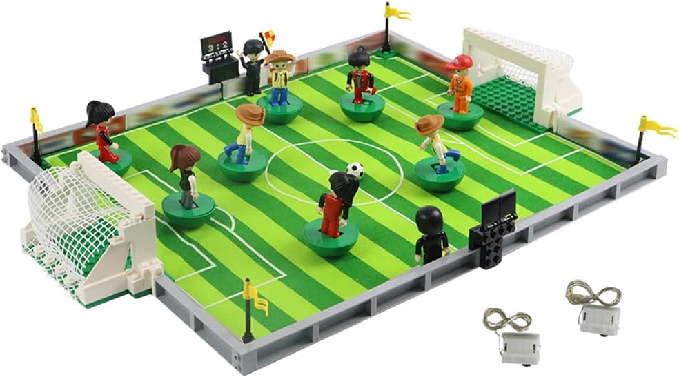 Amazon.com: BOOSHAK Mini Blocks Soccer Stadium Famous Football Matches ...