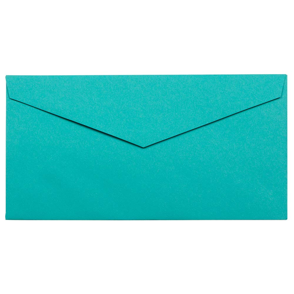 Amazon.com : JAM PAPER Monarch Colored Envelopes - 3 7/8 x 7 1/2 - Sea ...