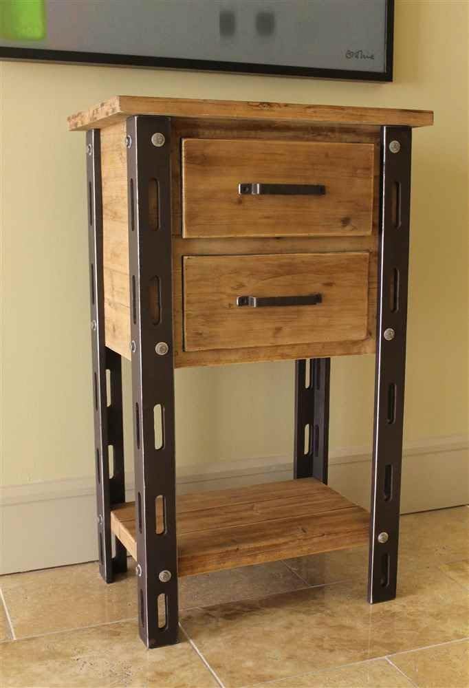 Amazon.com: Rustic Forge Console Table: End Tables: Home & Kitchen