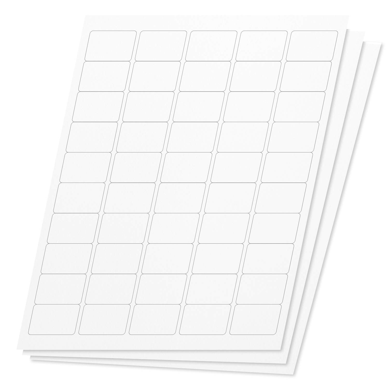 Amazon.com : OfficeSmartLabels 1 x 1.5 inch Labels for Laser Inkjet (50 ...