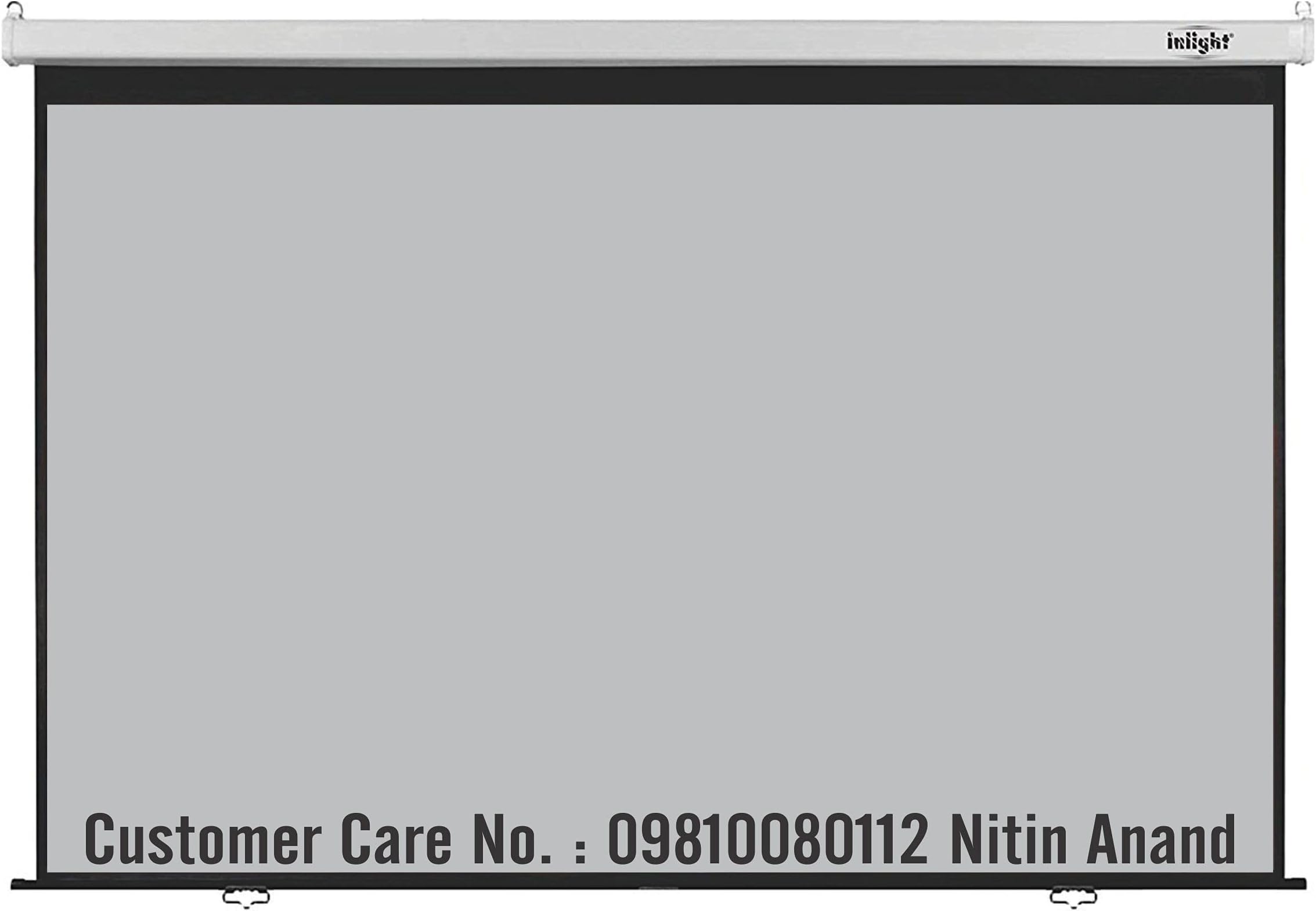 Inlight 120 Inches Diagonal, 9 Feet x 5 Feet, 16:9 Aspect Ratio, Ultra ...