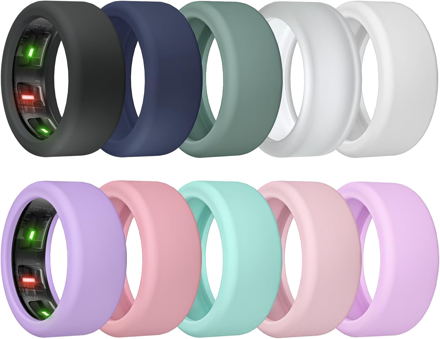 Amazon.com: sylacor Ring Cover for Oura Ring Gen 4/ Gen 3, Anti-Scratch ...