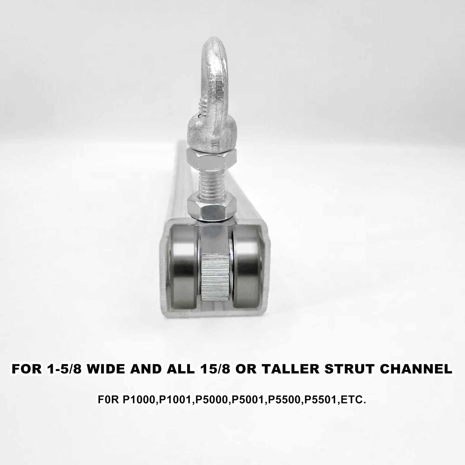 Strut Channel Trolley CNQLIS 4-Wheel Trolley Assembly - 2 Pack Heavy ...