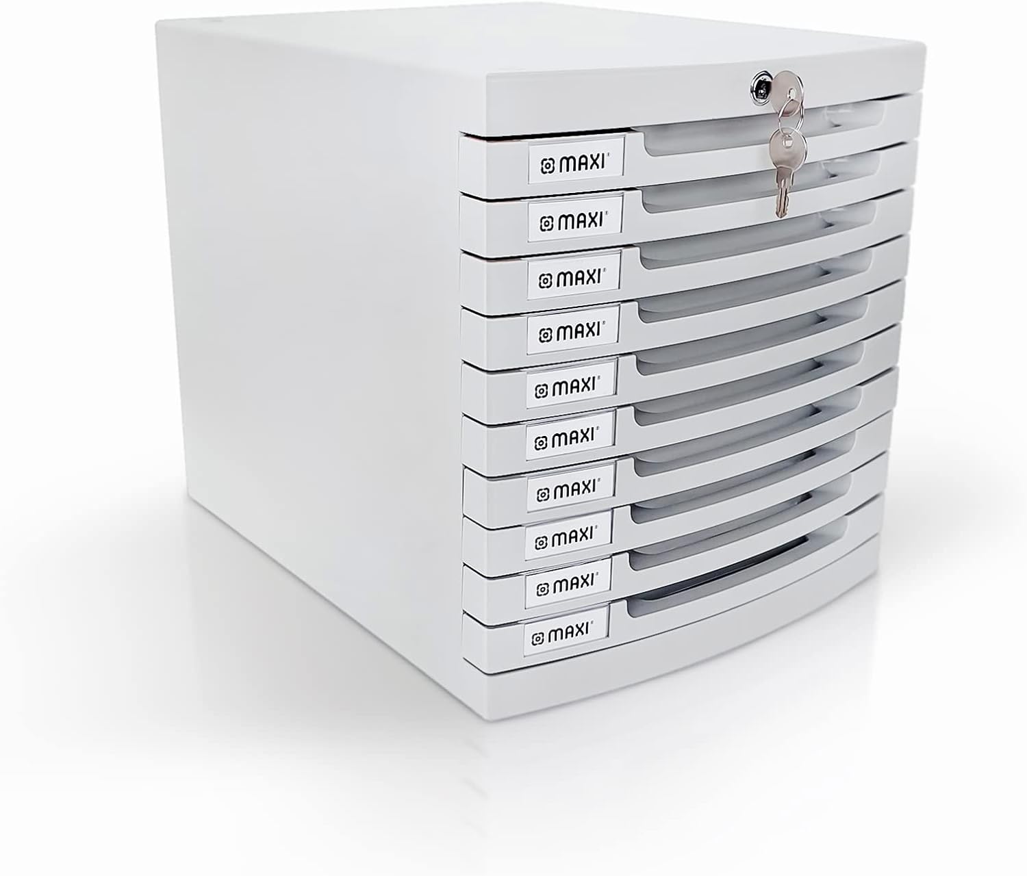Maxi Plastic Storage 10 Drawer With Lock, office file cabinets Filing ...