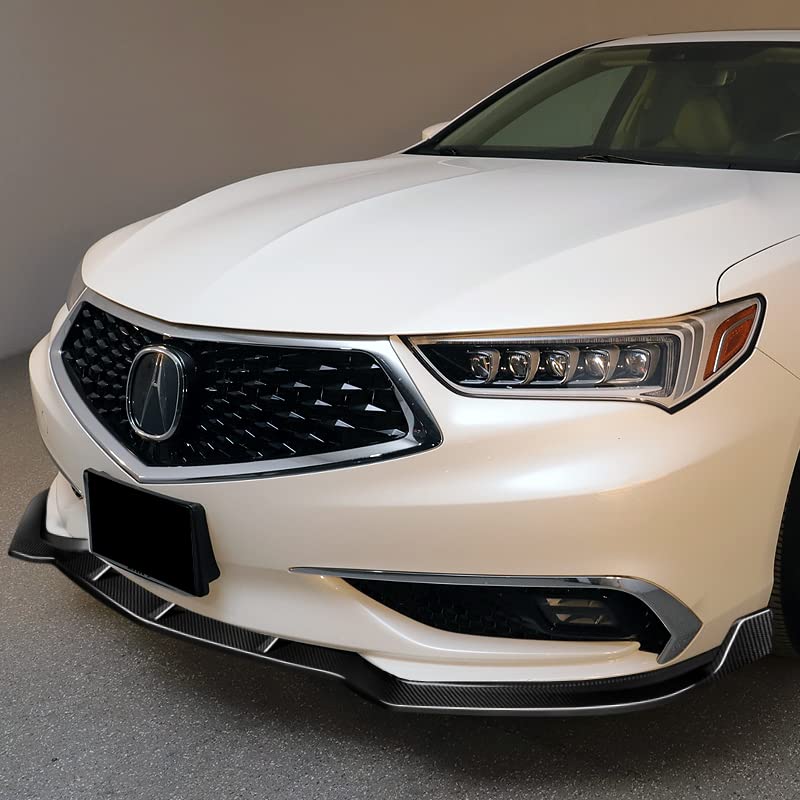 Acura TLX Bumper Lip HECASA Front Bumper Lip For 2018-2020 Acura TLX ...