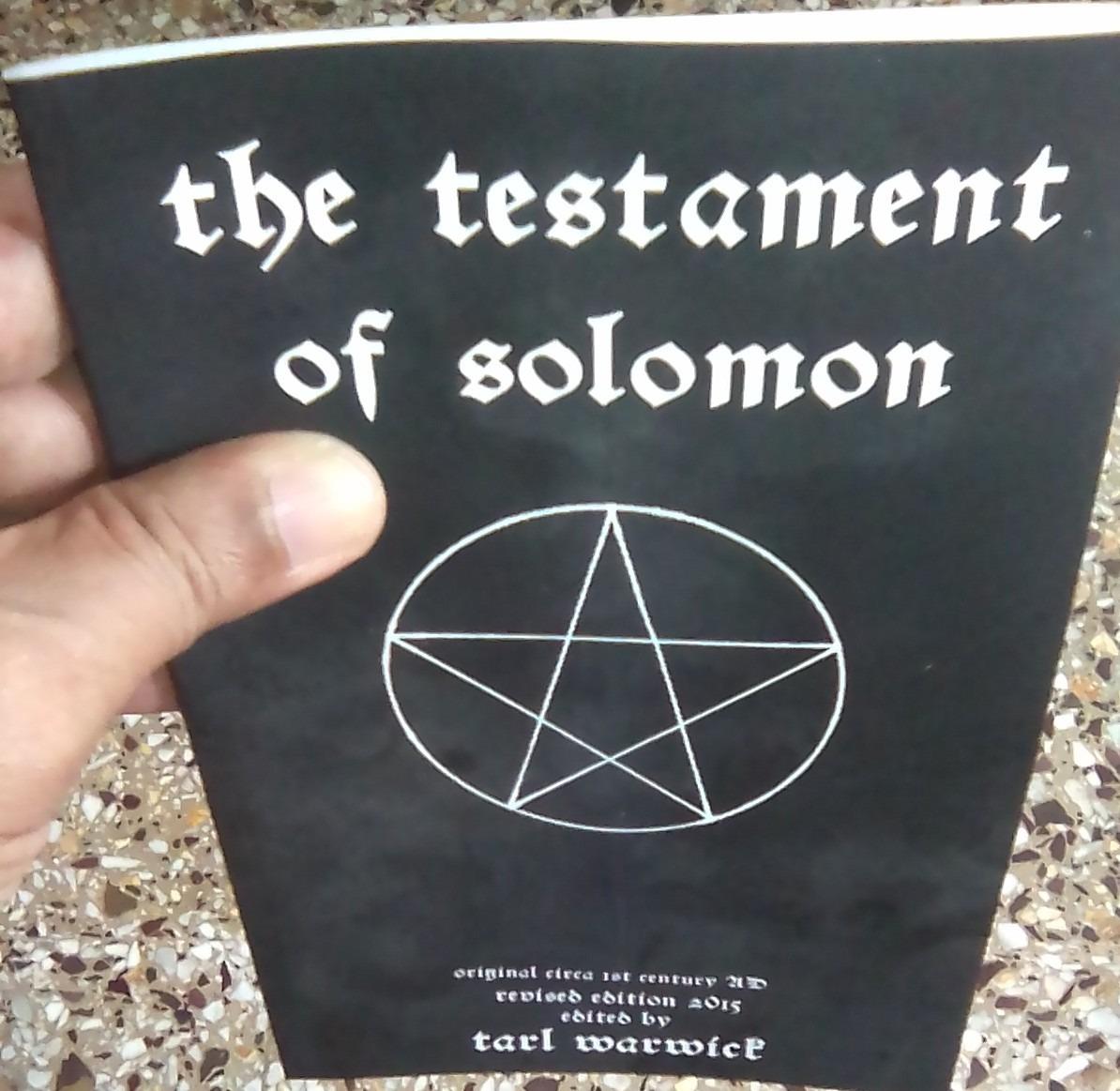 Buy The Testament of Solomon Book Online at Low Prices in India | The ...