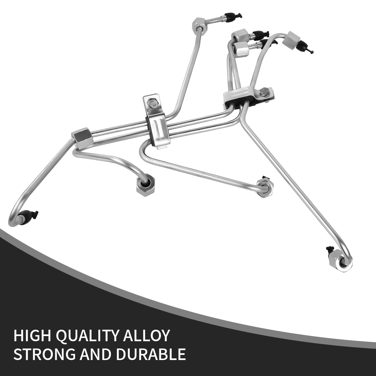 Snapklik.com : MuHize 8PCS Stainless Steel Fuel Injection Lines ...