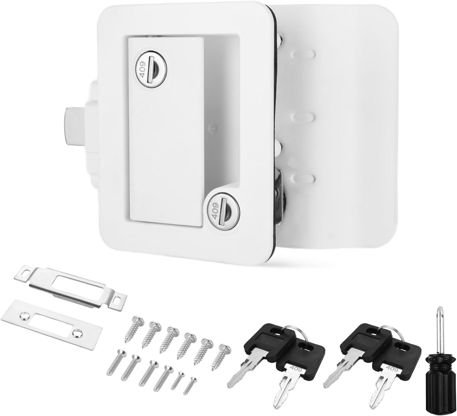 Amazon.com: RV Door Lock Camper Travel Trailer Entry Door Lock ...