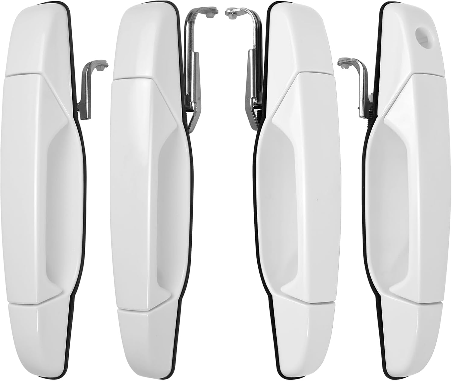 Amazon.com: Wuchurth Exterior White Door Handles Fit for 07-14 Chevy ...