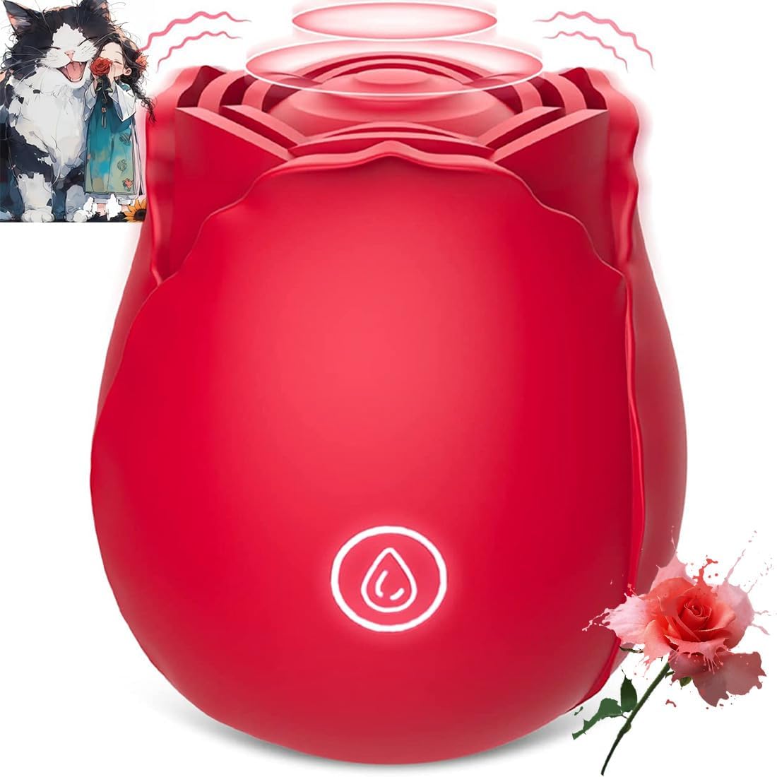 Amazon.com: Handheld Small Vibrating Massager for Women-Cordless 10 ...