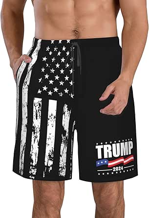 Trump 2024 Donald Trump 2024 Gifts Mens Swim Trunks Men Swim Shorts ...