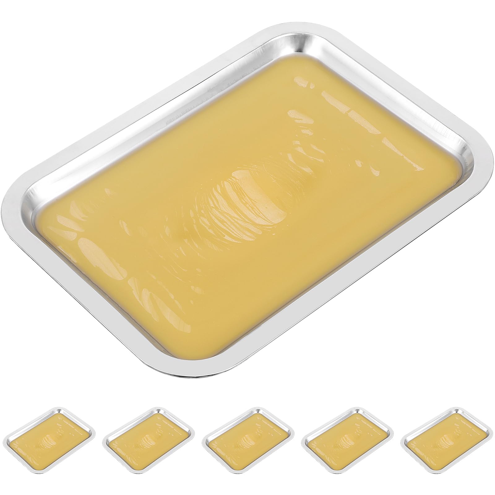 Amazon.com: 6Pack Premium Aluminum Dissection Pan with Wax, Disection ...