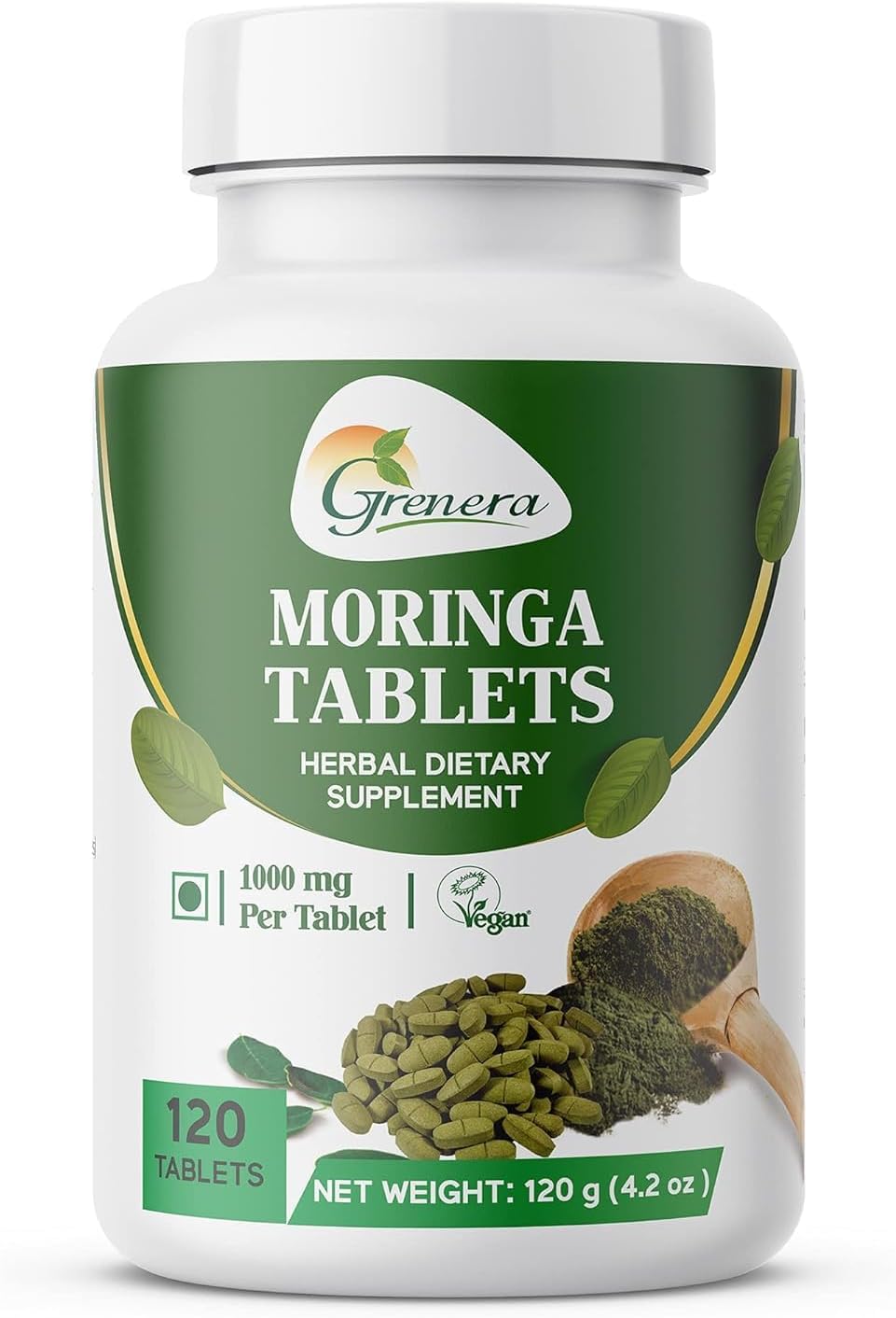 Amazon.com: QURA Moringa Tablets 1000mg - Raw Dried Drumstick Shigru ...