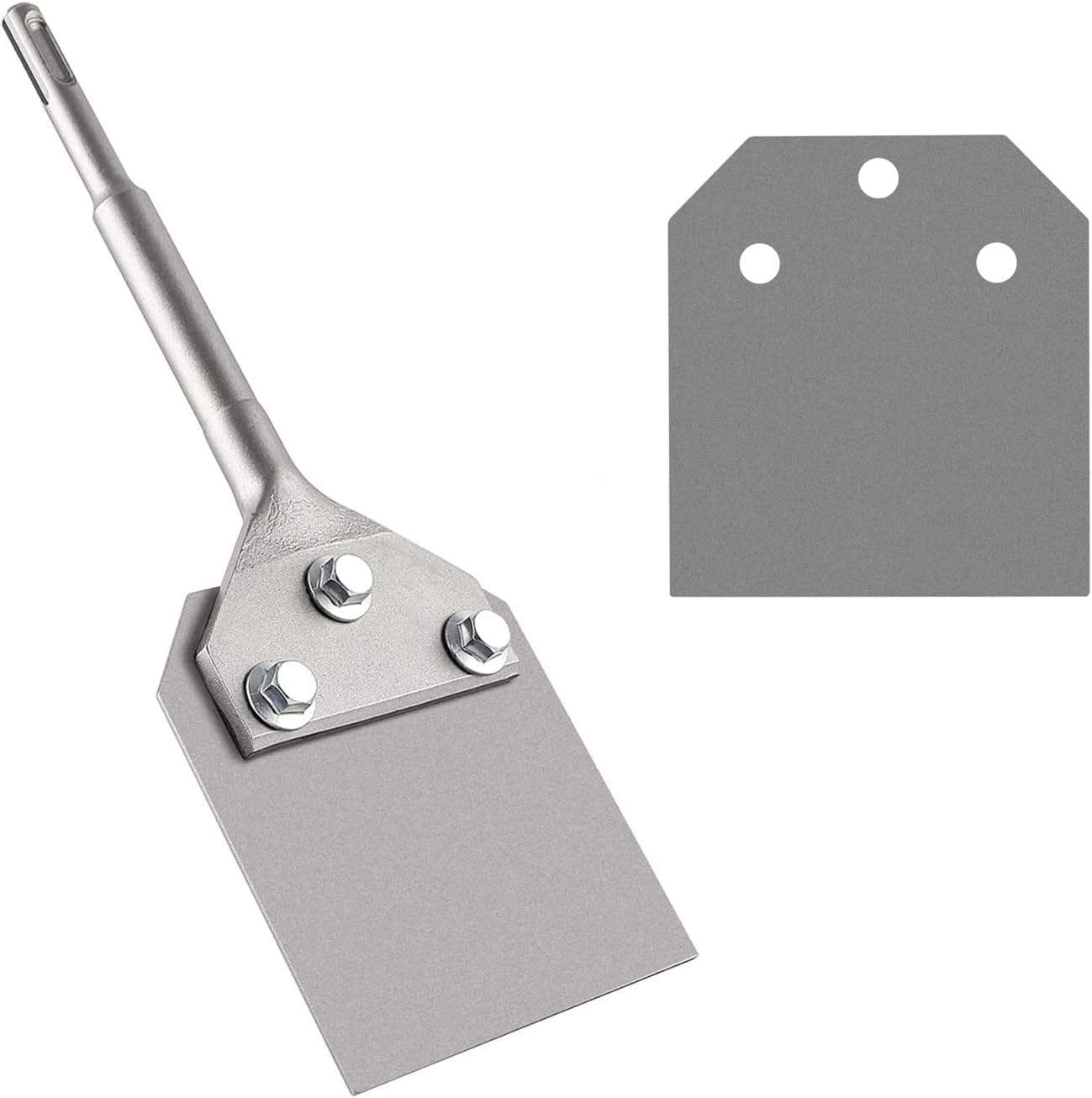 SDS Plus Floor Scraper with Replaceable Blade, Firecore 4 Inch Wide by ...